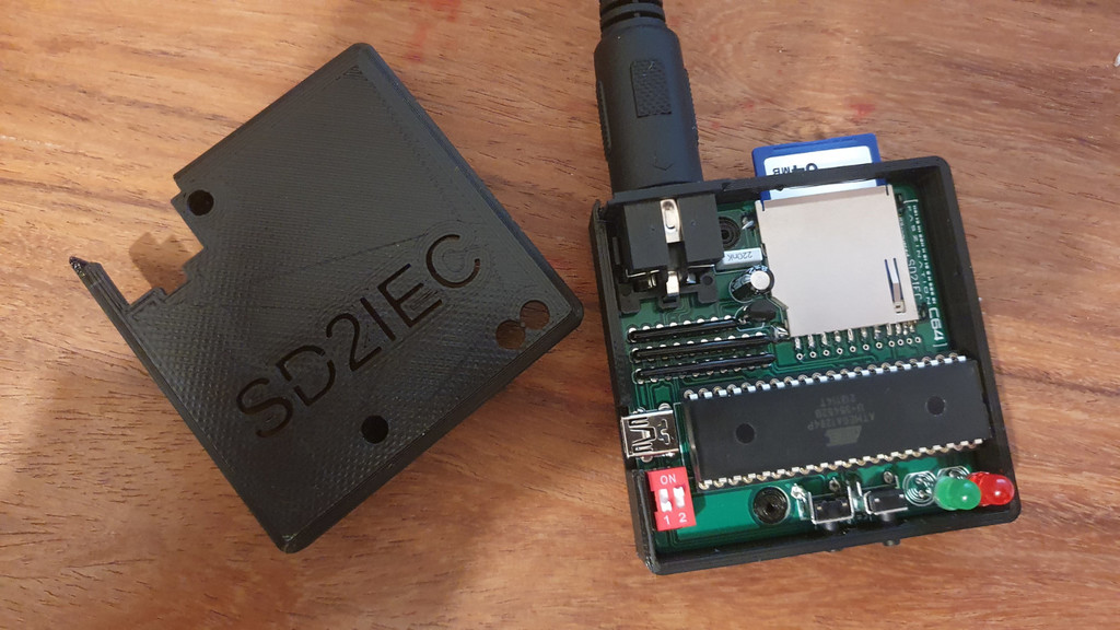 Free 3D file Commodore 64 (1541) - SD2IEC Mini Case・3D print object to ...