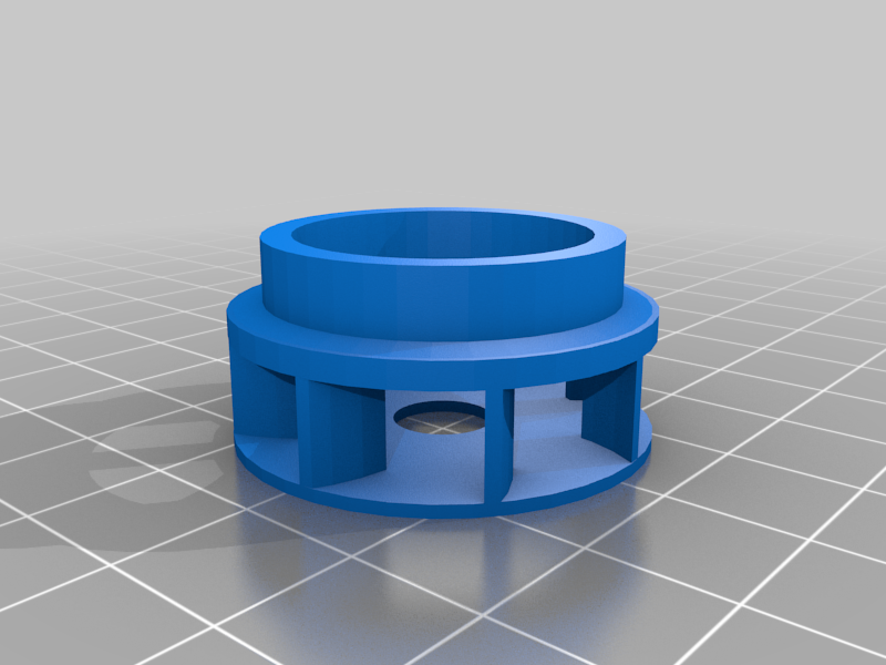 Free 3D file My Crc motor internal fan 1ustomized centrifugal fan wheel ...