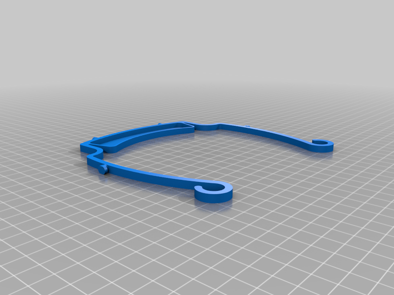 Free 3D file Modified 3dVerkstan face shield with model for 160mm ...