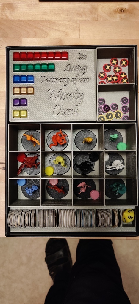 Archivo 3D gratis RWBY Combat Ready Inserción en la caja del juego・Plan ...