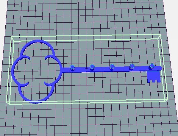 Free STL file old style key ring・3D printer design to download・Cults