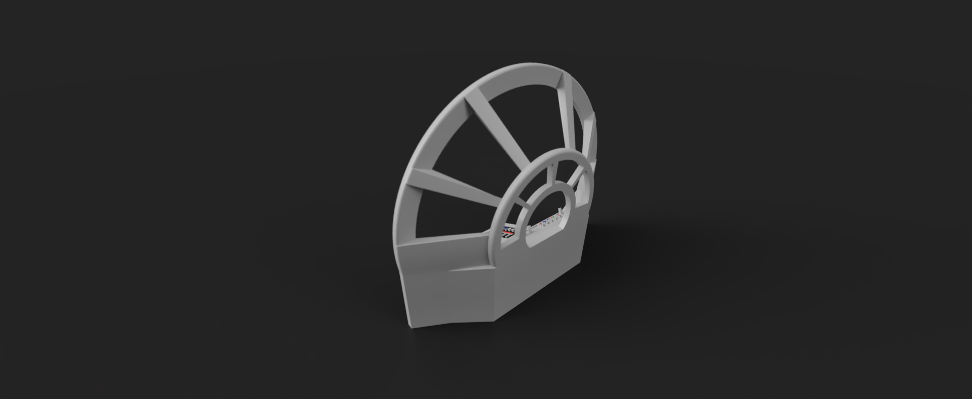 STL file Falcon Cockpit for Star Wars Dioramas・3D printing design to ...