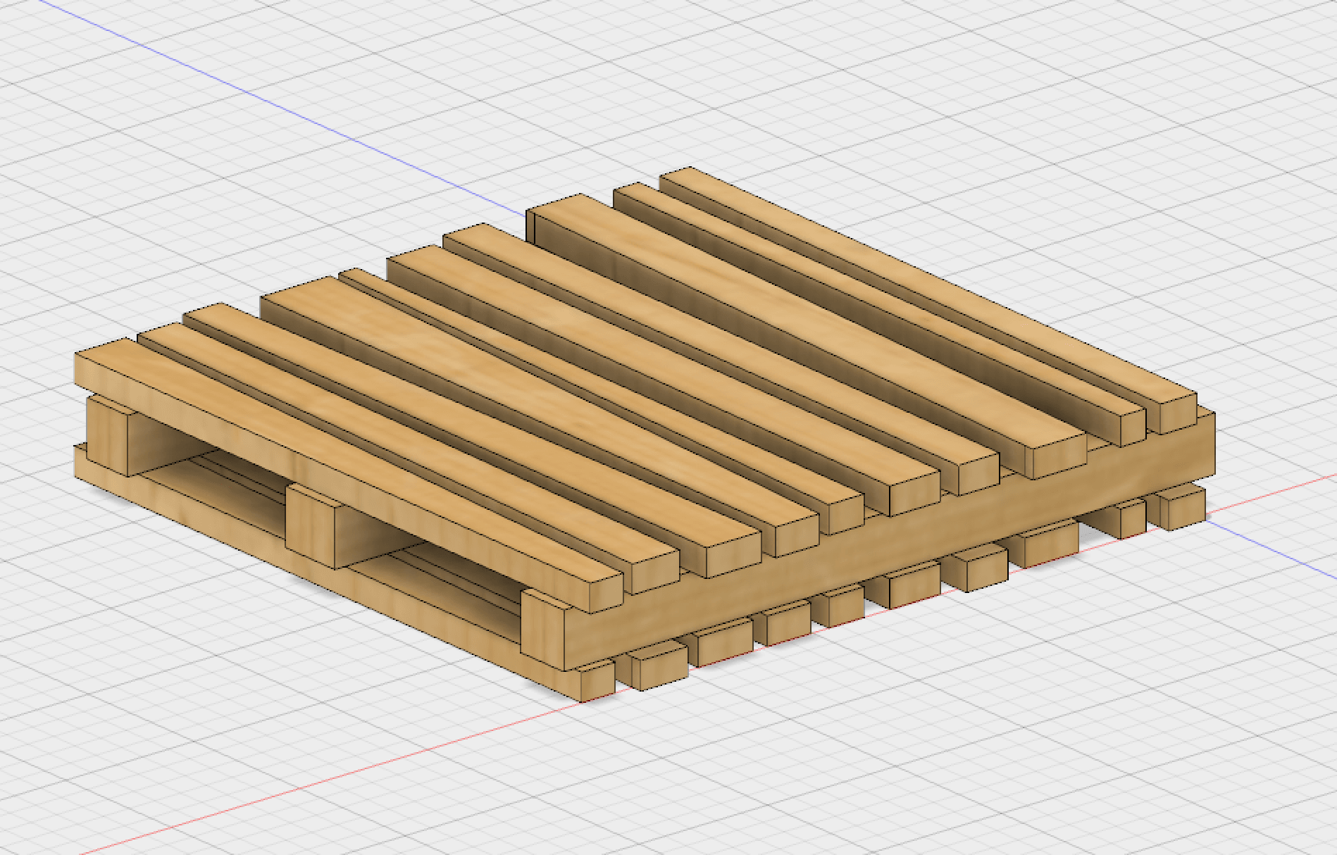 Free STL file Pallet Coaster 🪵・3D printer model to download・Cults