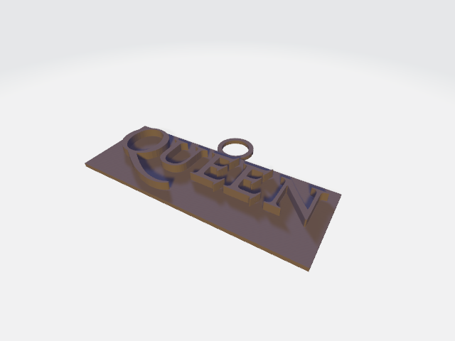 STL file LOGO QUEEN 👸・3D printable design to download・Cults