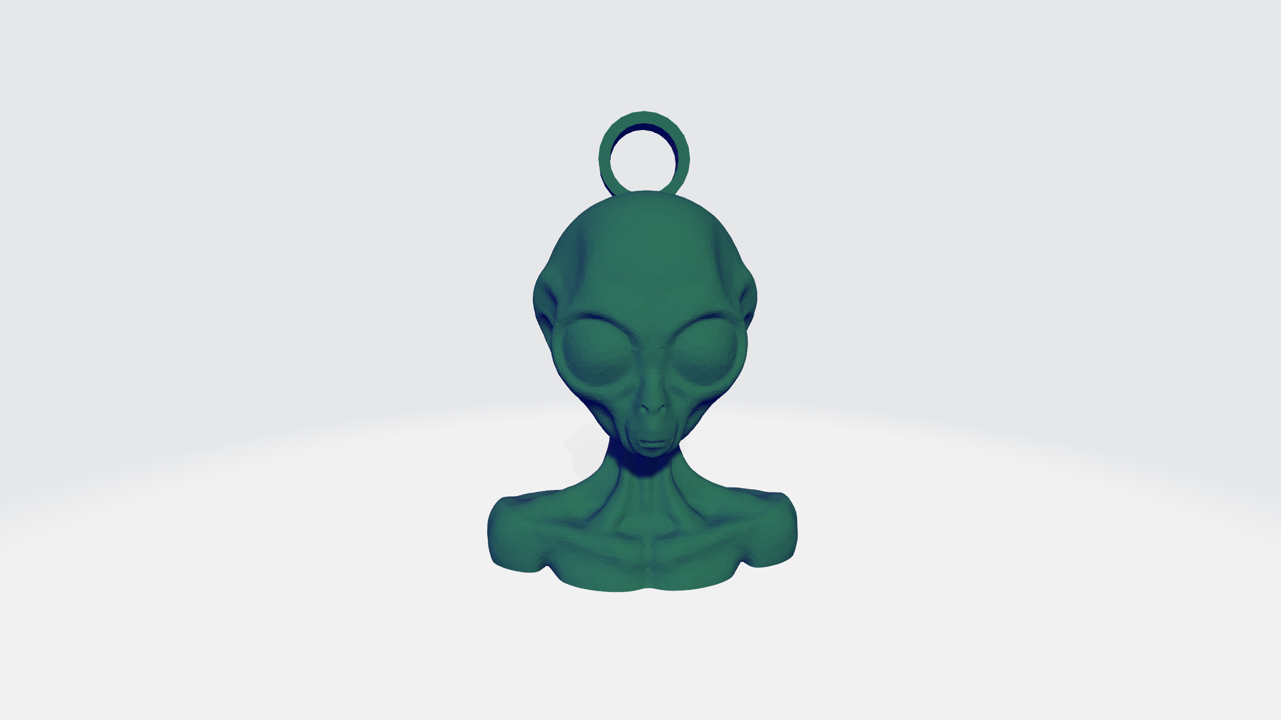 STL file Alien Necklace / Alien Necklace 👽・3D printing model to ...