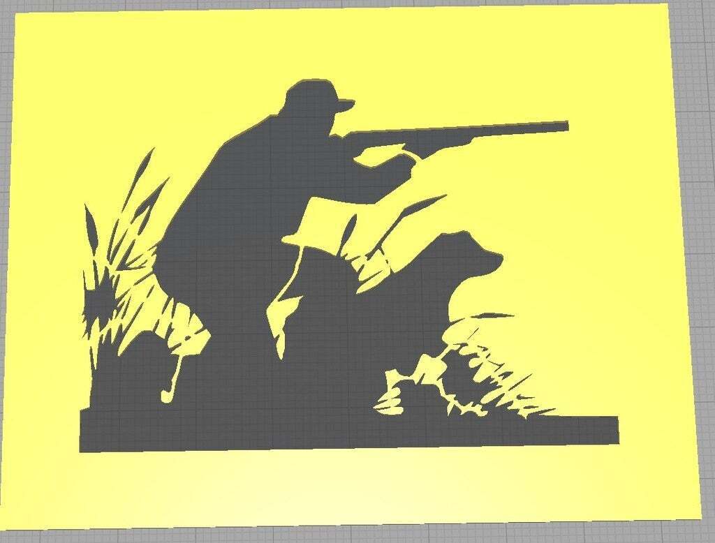 Free STL file Hunting Stencil Collection・Model to download and 3D print ...