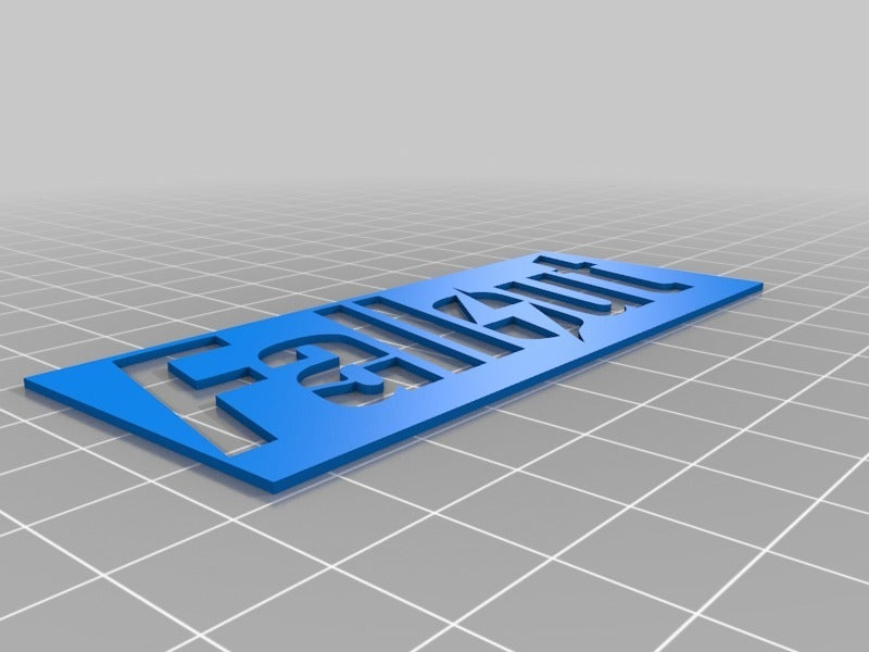 Free STL file Fallout logo stencil 🖼️・3D printing design to download・Cults