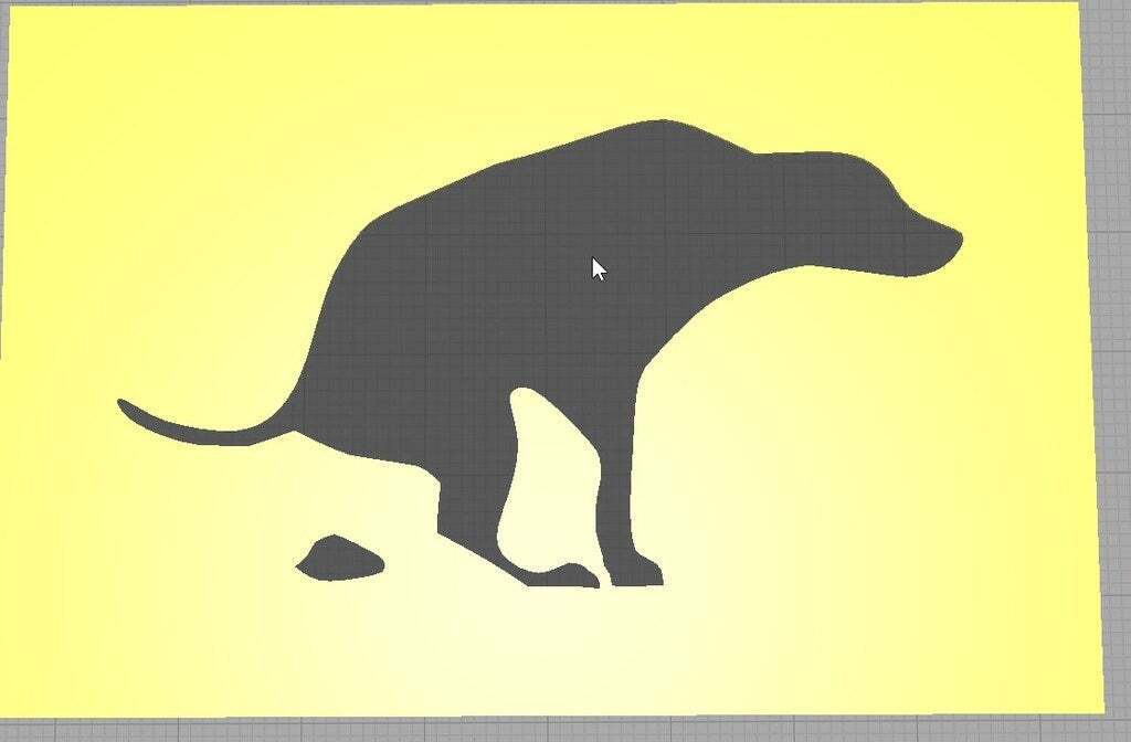 Free STL file Lab Pooping Stencil 🥼・3D printing idea to download・Cults