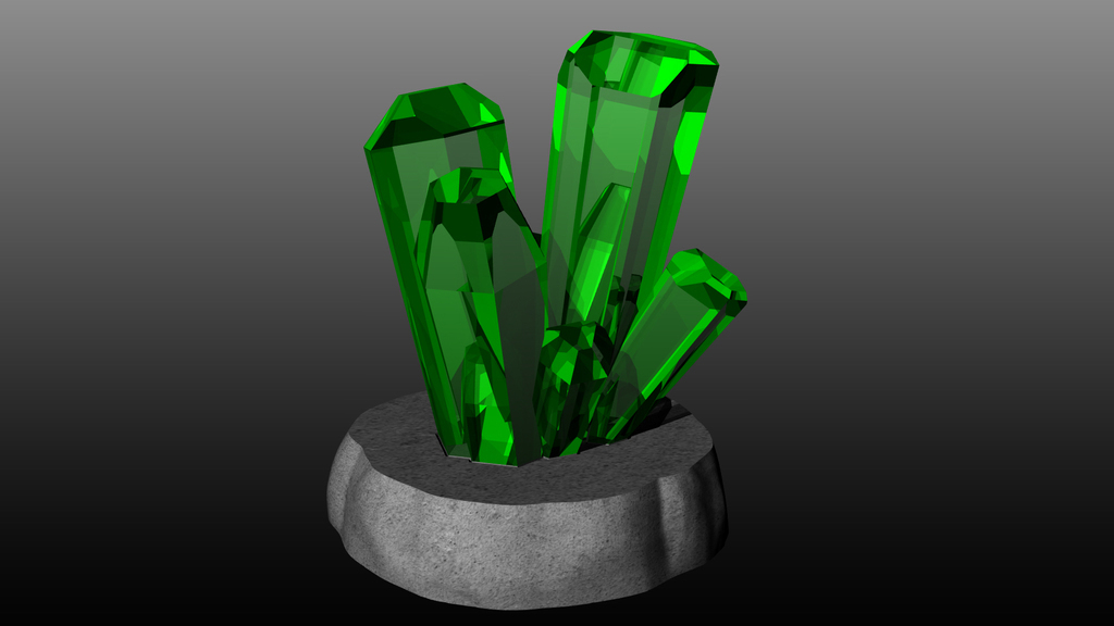 Free 3D file Crystals・3D printing model to download・Cults