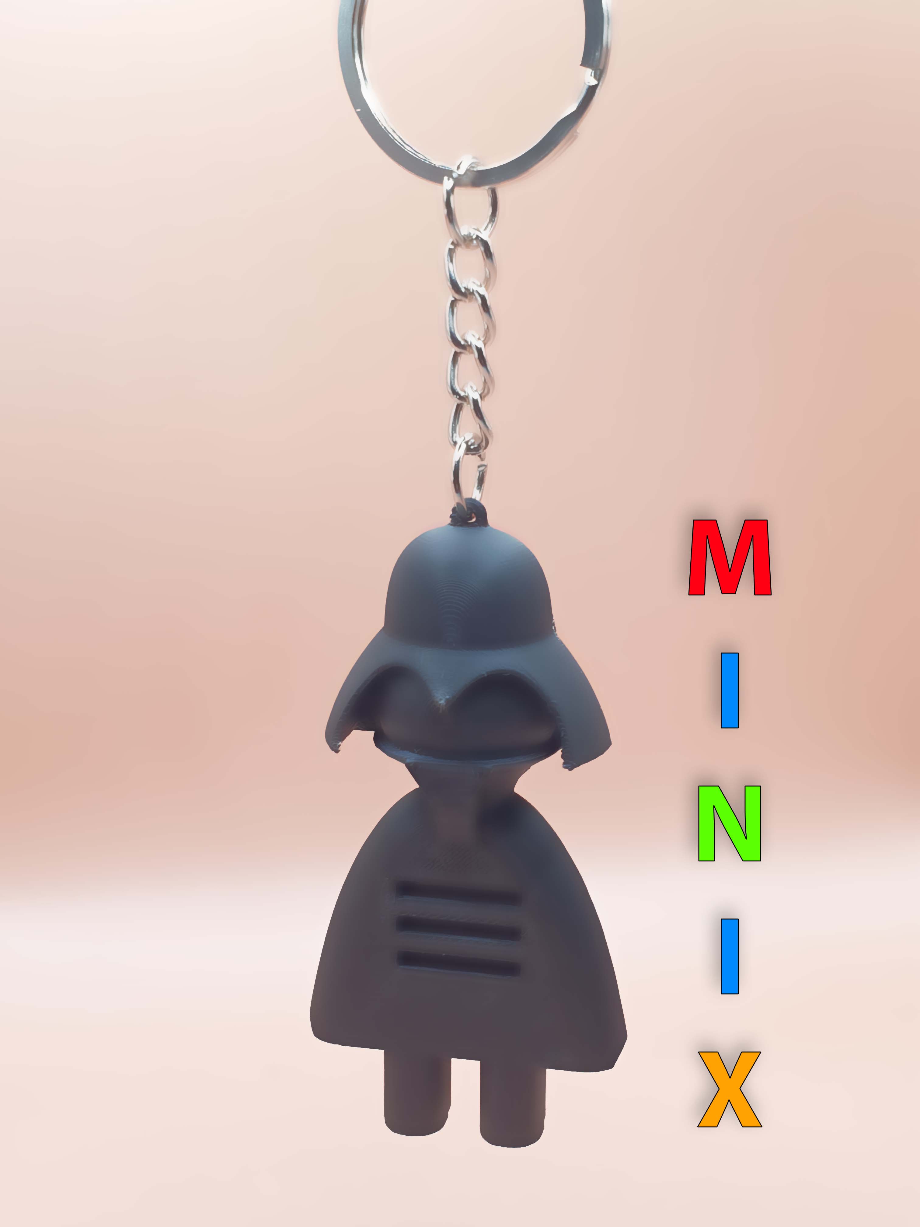 STL file Keychain for dark vader, MINIX collection・3D printer design to ...