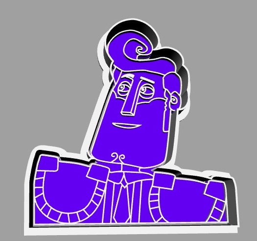 Файл STL THE LEGACY OF MANOLO "MANOLO".・Дизайн для загрузки и 3D-печати ...