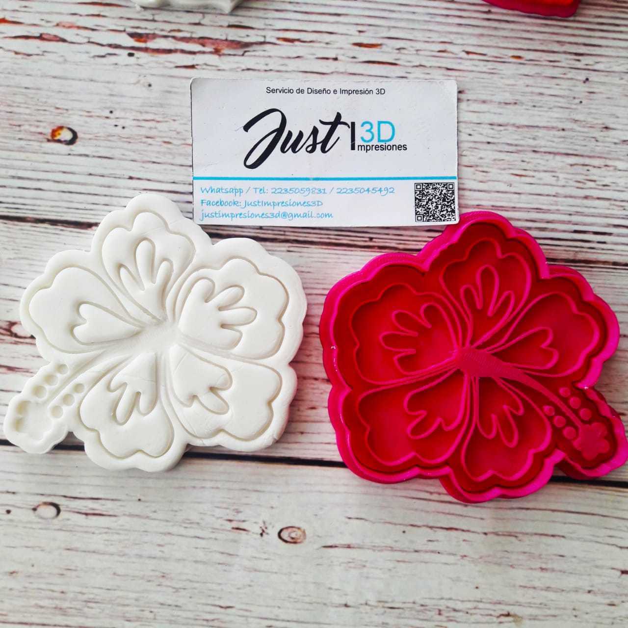 STL file HAWAII FLOWER // HIBISCUS 4measures・3D printer model to ...