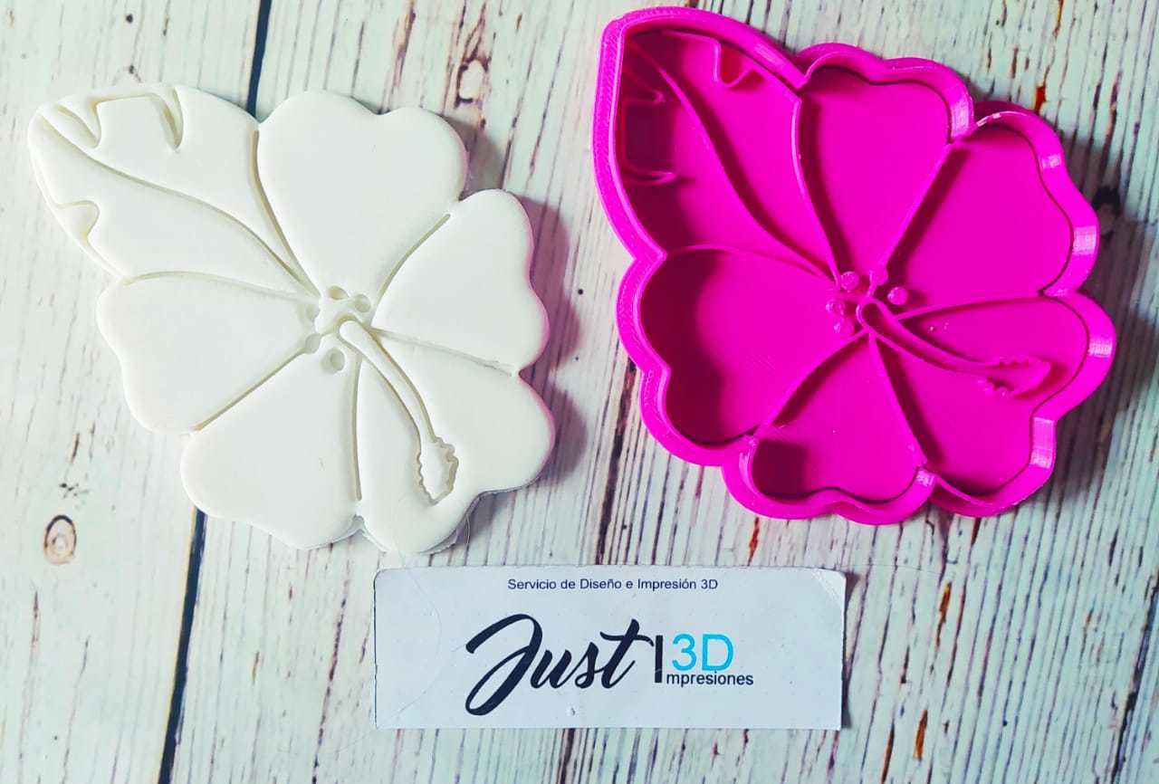 STL file HAWAII FLOWER // HIBISCUS 4measures・3D printer model to ...