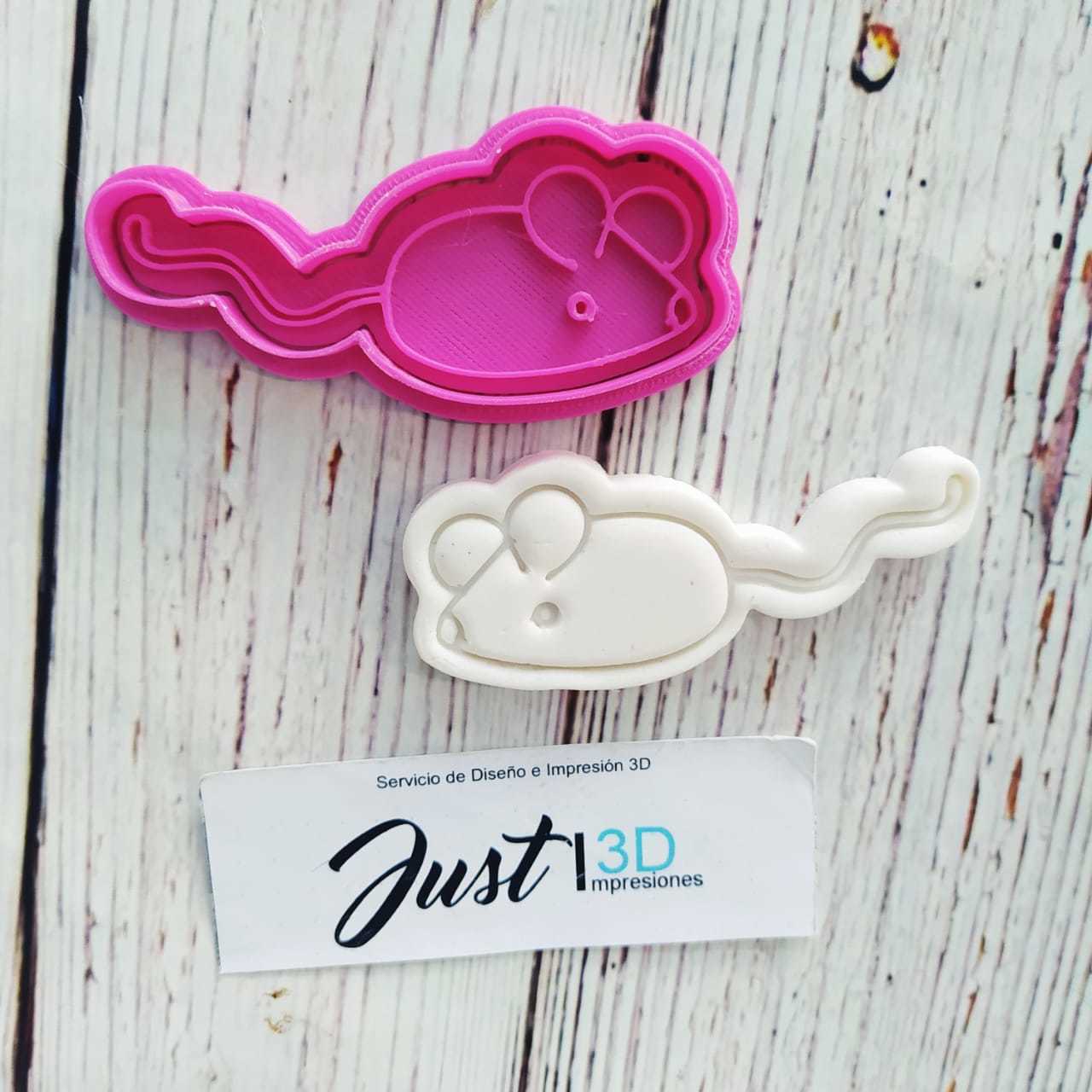 Archivo STL Cookie Cutter Little mouse/ Cortante de Galletitas ...
