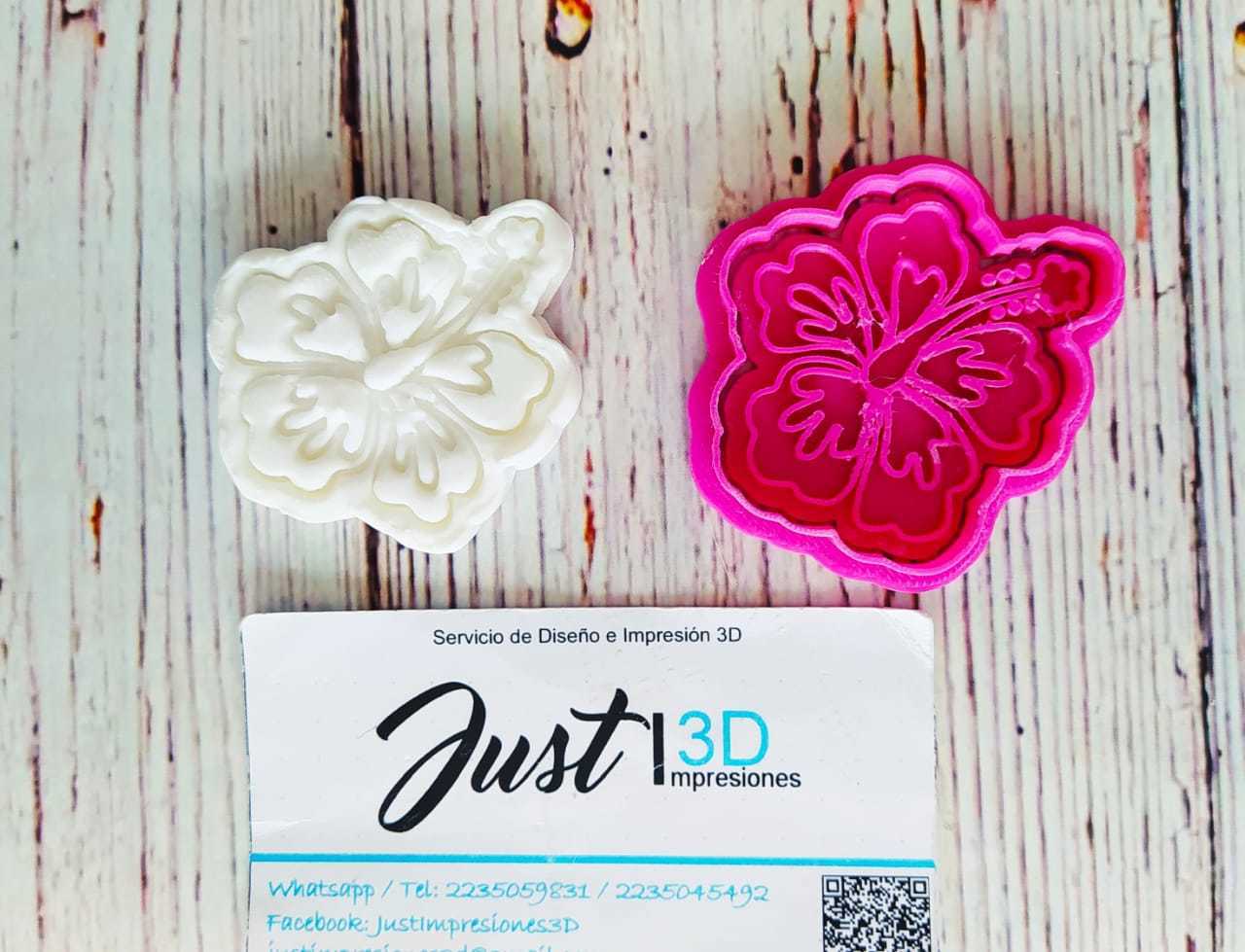 STL file HAWAII FLOWER // HIBISCUS 4measures・3D printer model to ...