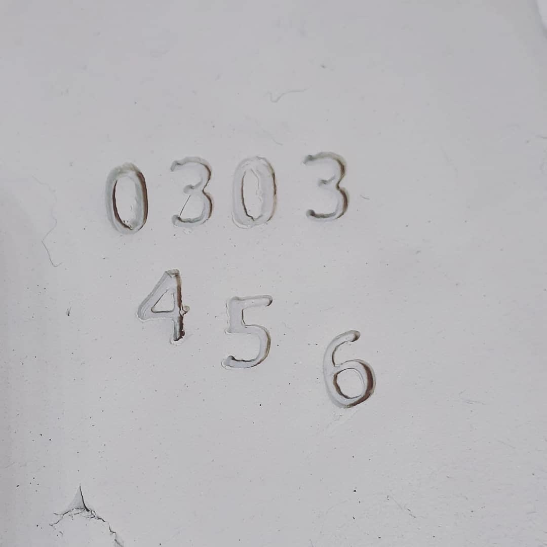 Archivo 3D Number Stamps・Plan de impresora 3D para descargar・Cults