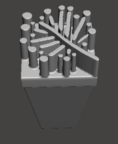 STL file Leaf Stamp 1・Template to download and 3D print・Cults