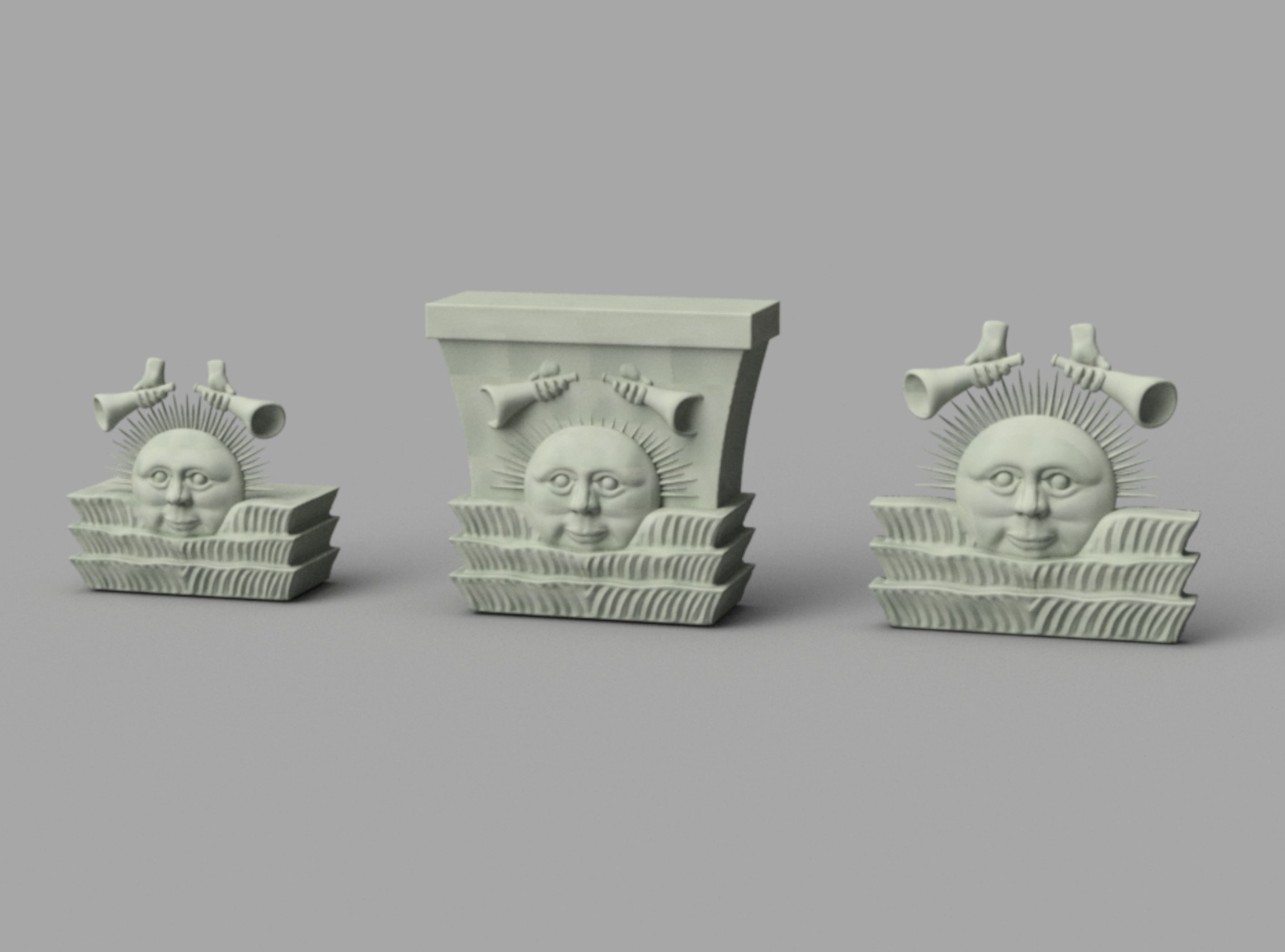 STL file Nauvoo Temple Sunstone | LDS Temple | 3 Styles | Digital File ...