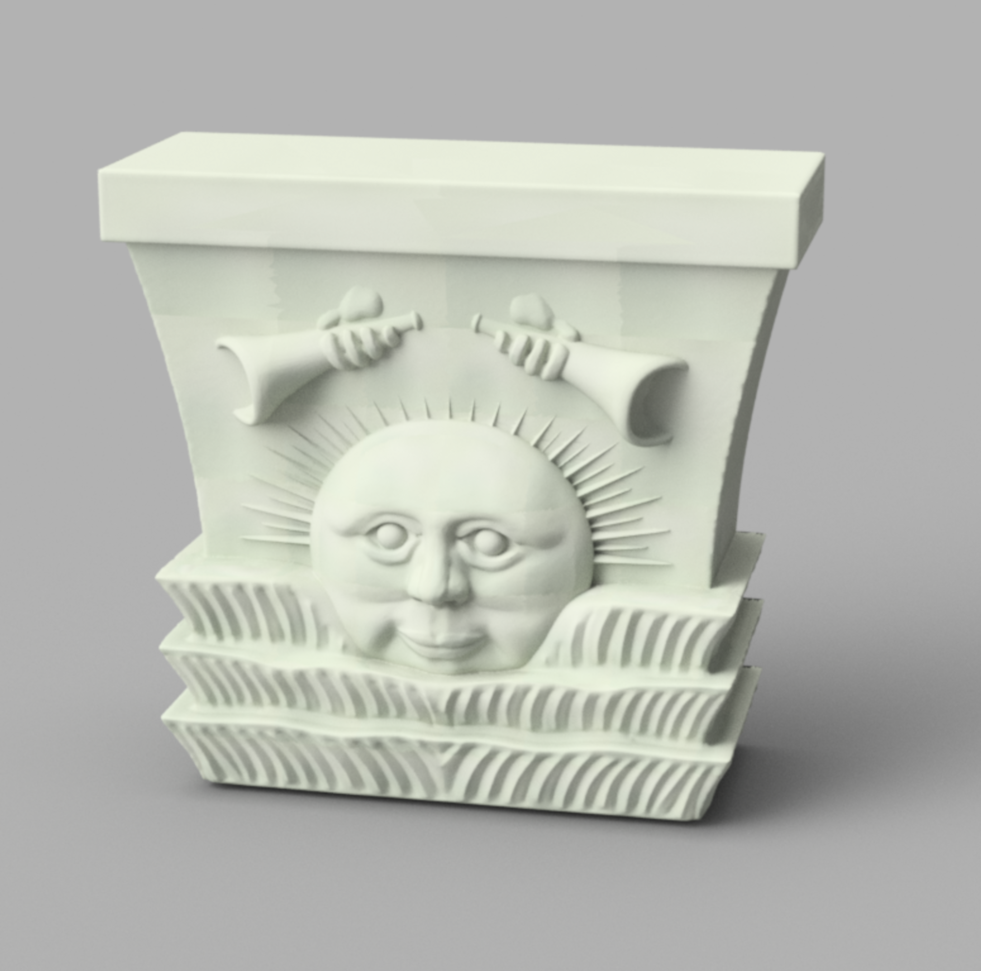 STL file Nauvoo Temple Sunstone | LDS Temple | 3 Styles | Digital File ...