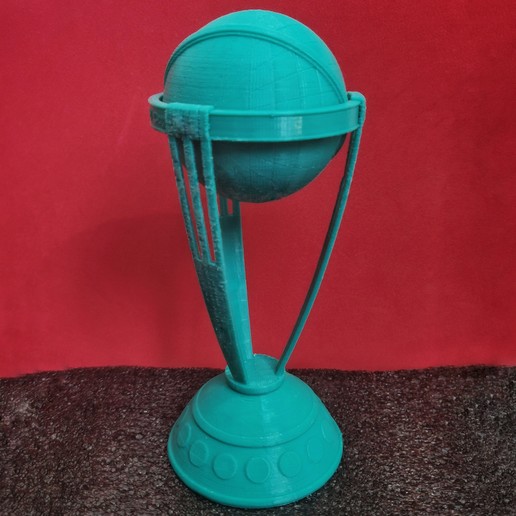 Download 3D printing designs ICC Cricket World Cup Trophy 3D print ...