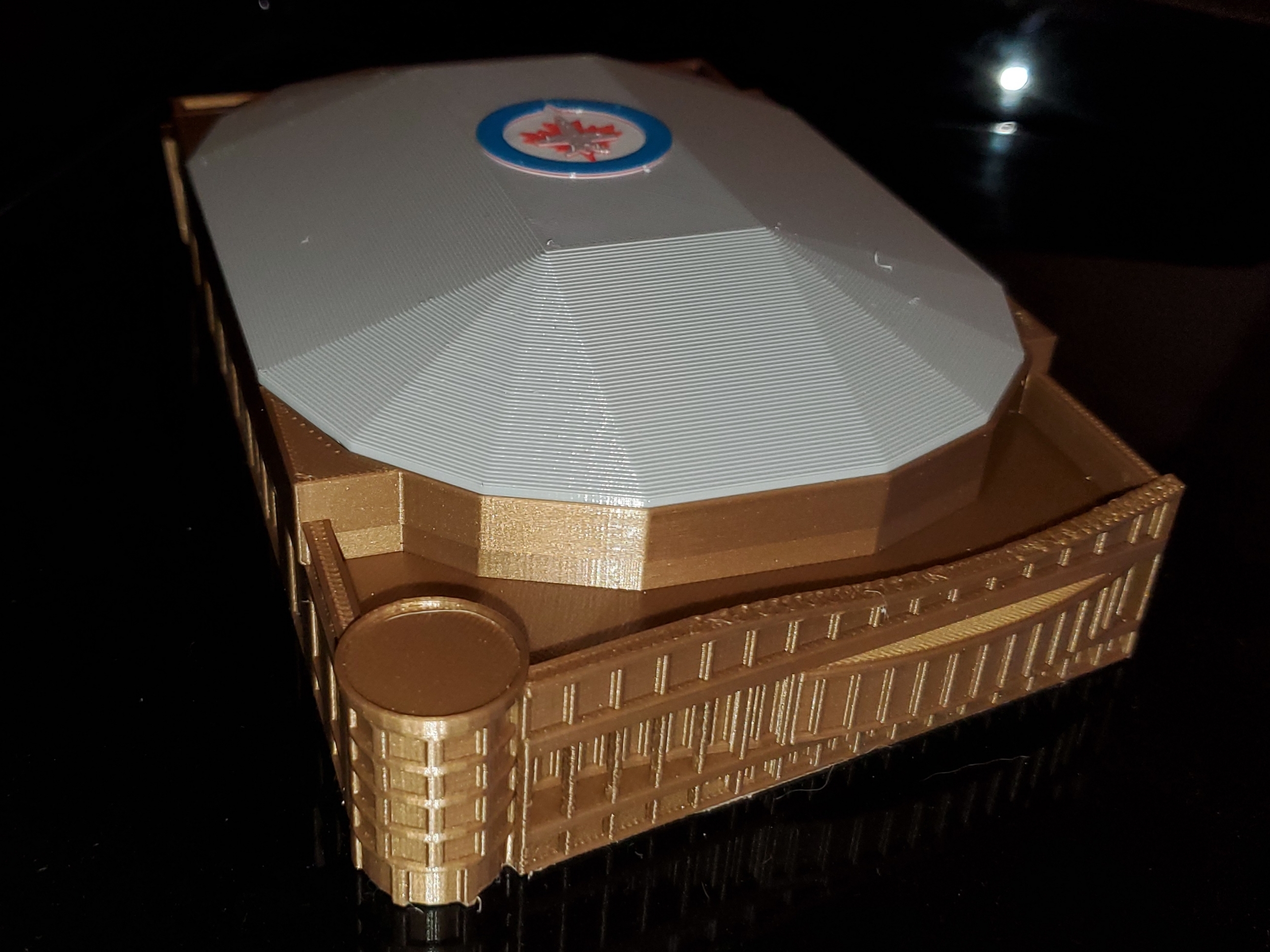 3D file Bell MTS Place - Home of the NHL Winnipeg Jets・3D printer ...