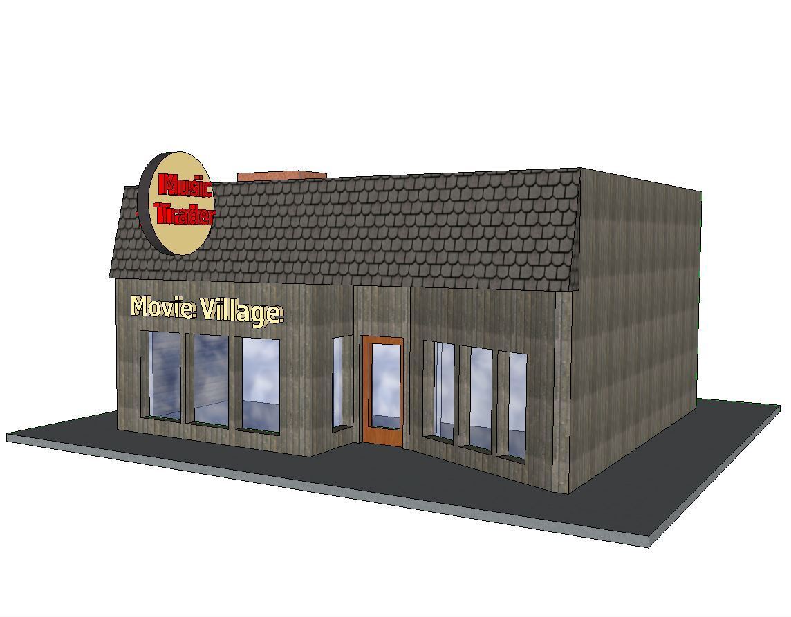 STL file PREMIUM N Scale Building #7・Design to download and 3D print・Cults