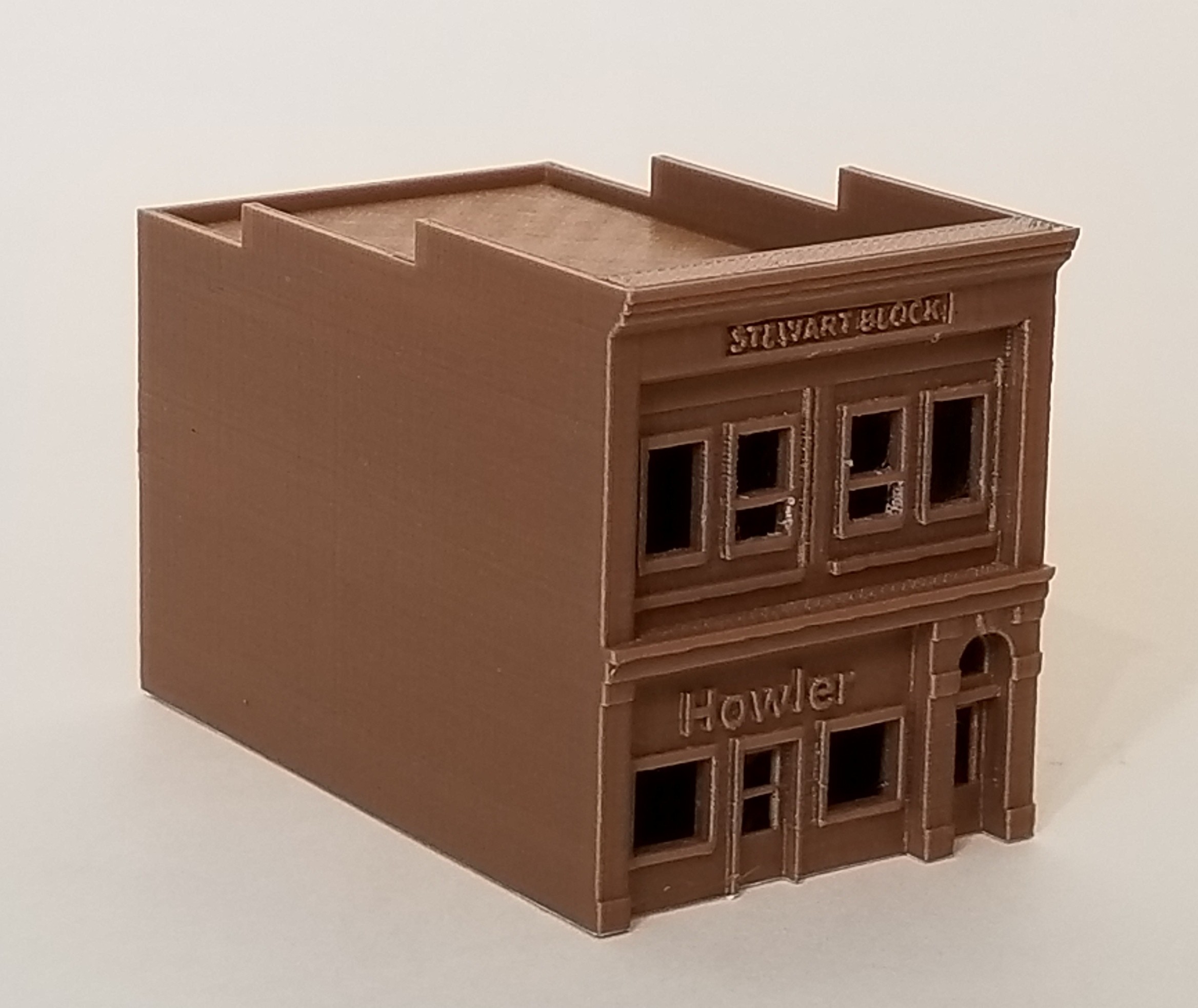 3D file PREMIUM N Scale Rural Newspaper Building (#7 of 7 in set)・3D ...