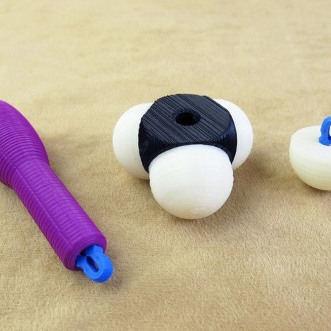 Download free 3D printer model Space filling molecular models: Starter ...