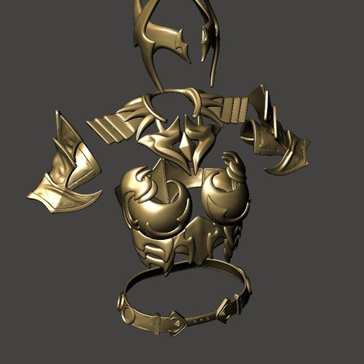 Download free STL files CosPlay - Female Armour 1 - BY SPARX ・ Cults