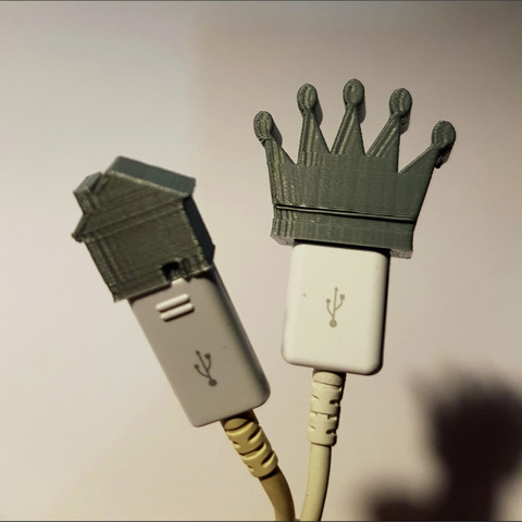 Download 3D printing designs USB CABLE DUST COVER ICON SET ・ Cults