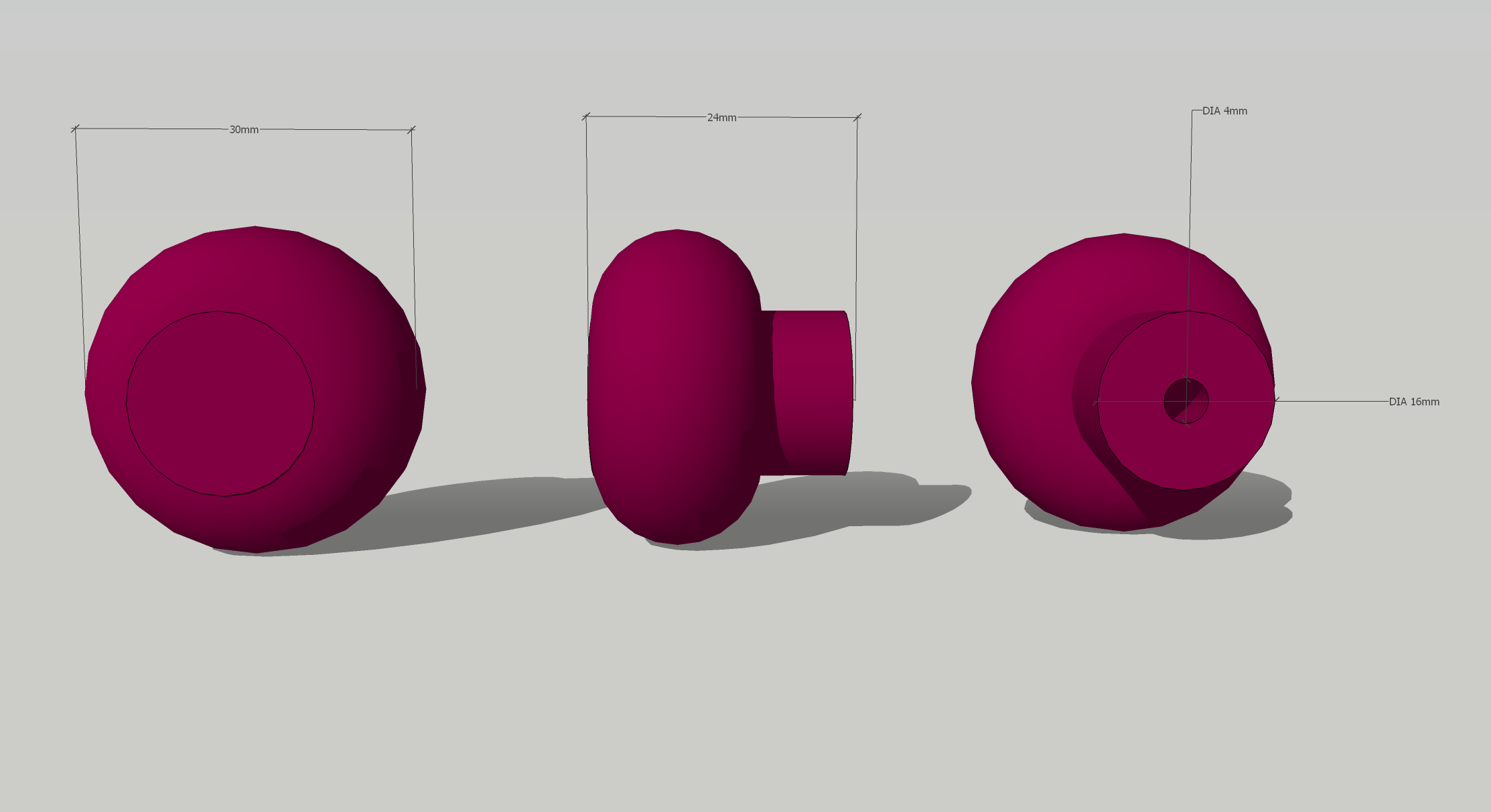 Бесплатный STL файл PRINTABLE CABINET KNOB・3D-печатный дизайн для ...