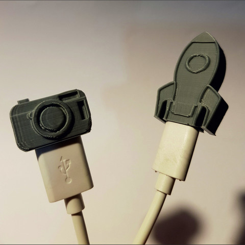 Download 3D printing designs USB CABLE DUST COVER ICON SET ・ Cults