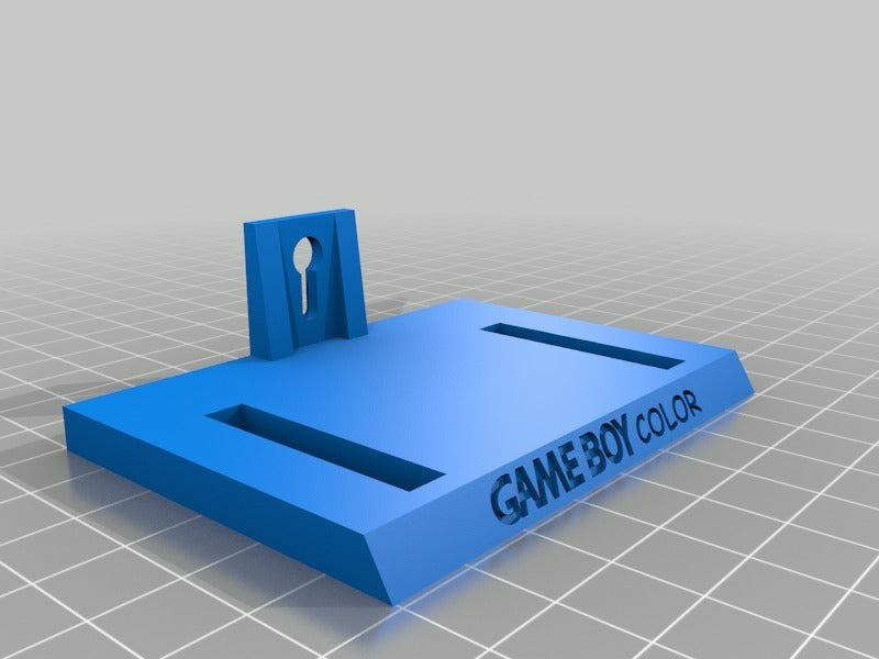 Free STL file Gameboy COLOR Display Stand・3D printable design to ...