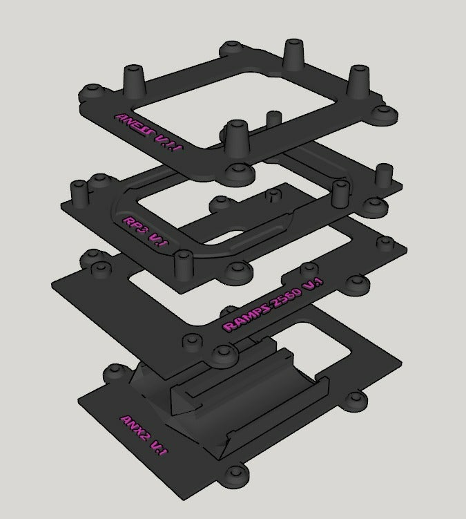 Free STL file Raspberry Pi / Arduino boards mounts・Design to download ...