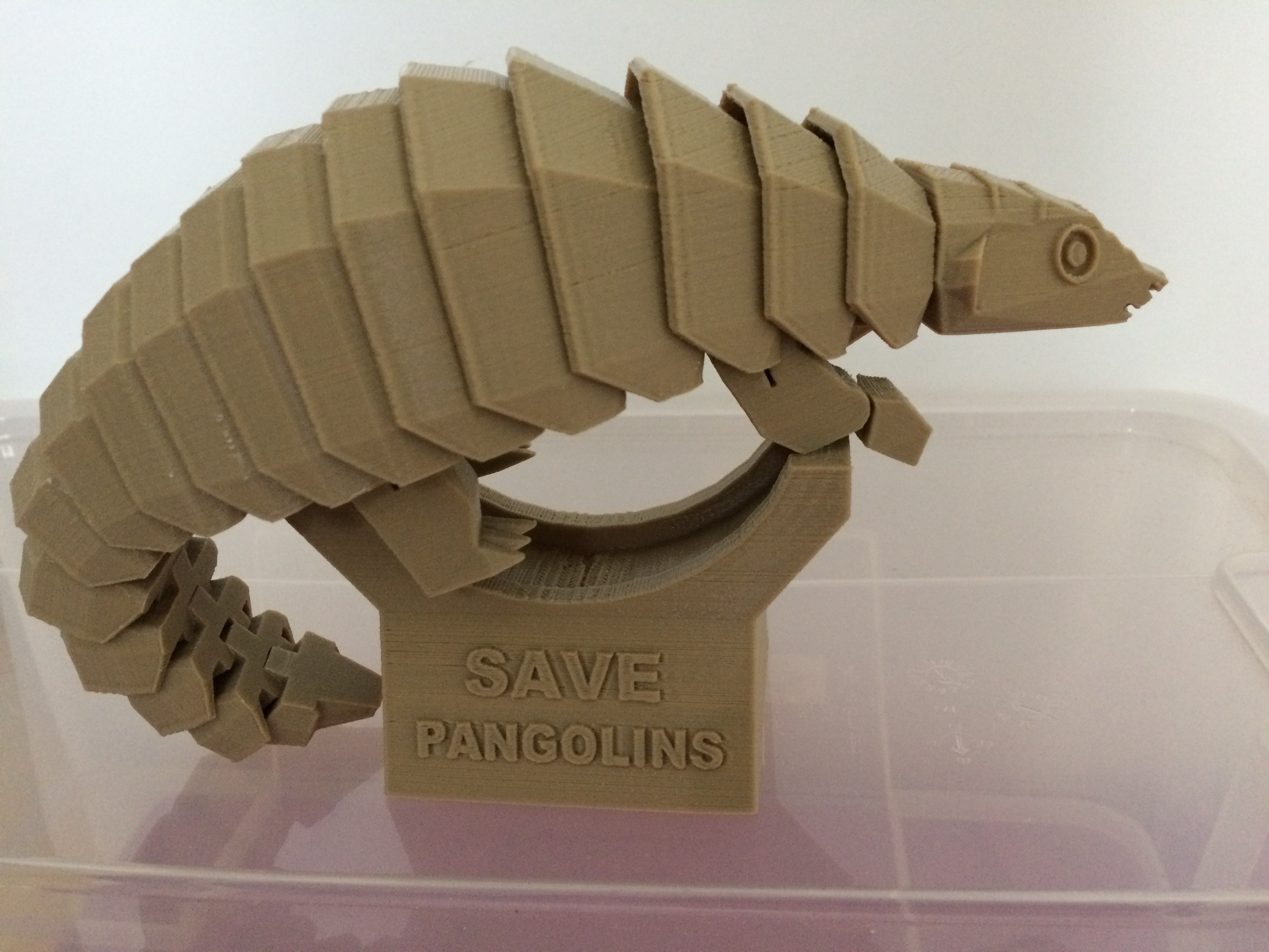 3D print Save pangolins • made with Dagoma Discovery200・Cults