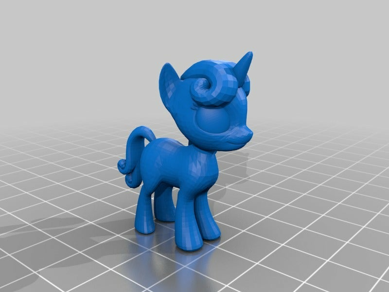Free STL file Sweetiebelle MLP Pony・Design to download and 3D print・Cults