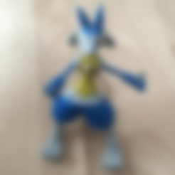 Download free STL file Lucario Remix • 3D printable design ・ Cults
