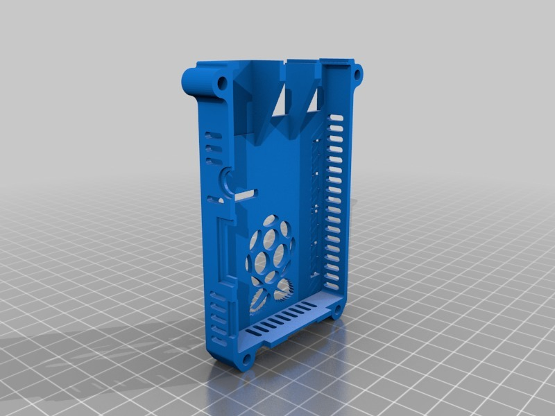 Free 3D file Rasp PI Logo Vented Case・3D print design to download・Cults