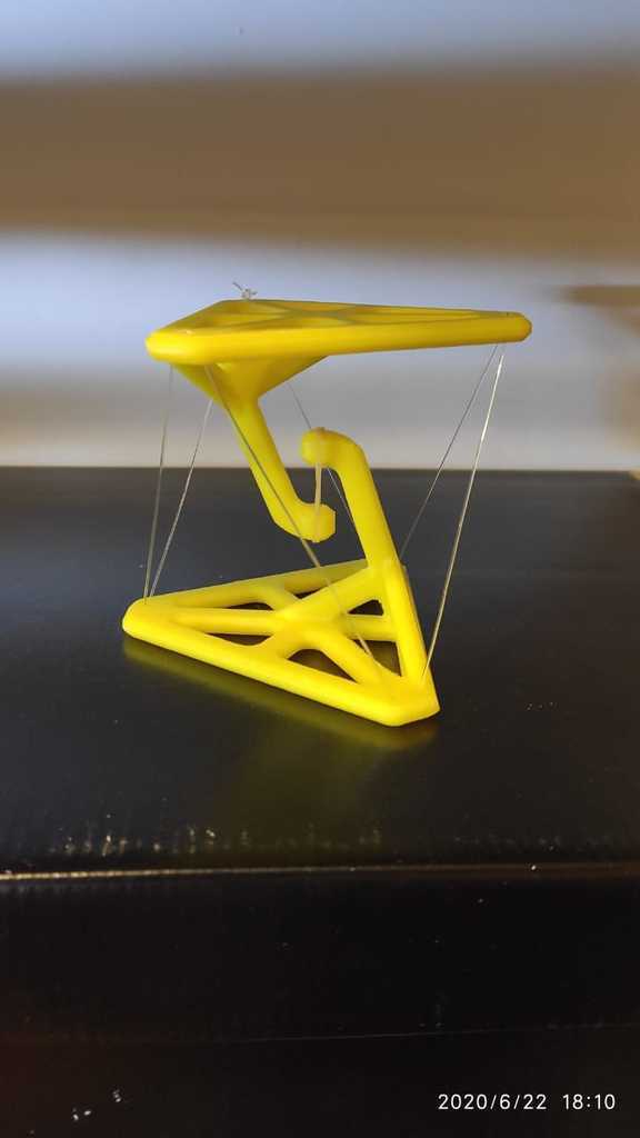 Free STL file Impossible Table, hexapod version - Remix no support・3D ...