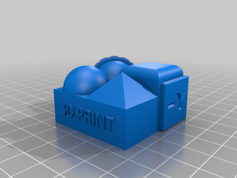 Free STL file Another one Test Block - my favorite 🔧・Design to download ...