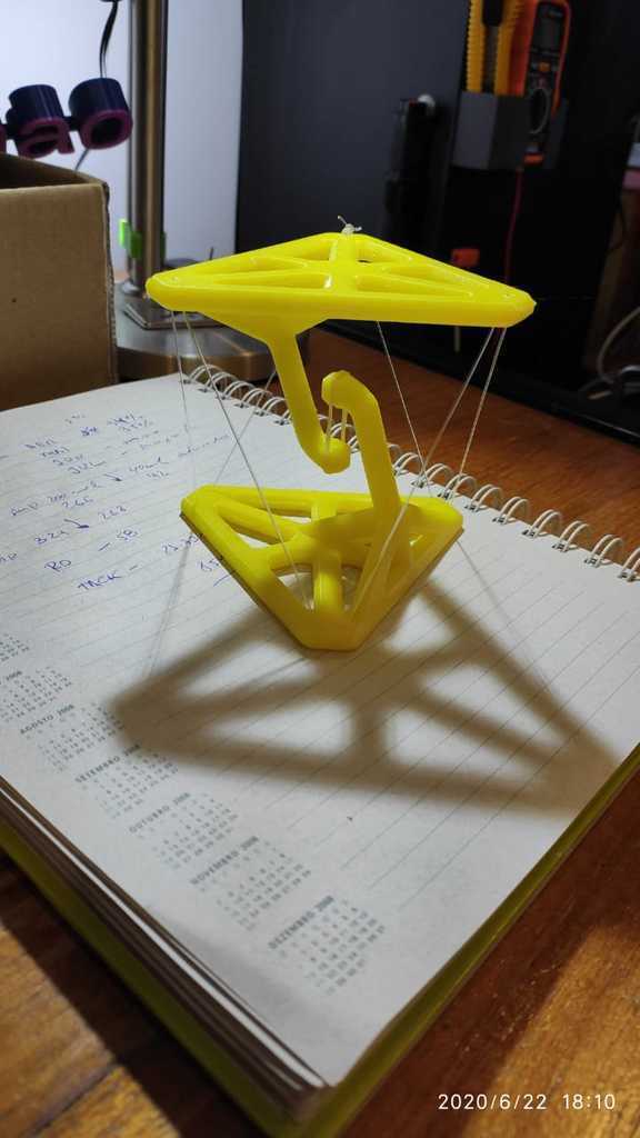 Free STL file Impossible Table, hexapod version - Remix no support・3D ...
