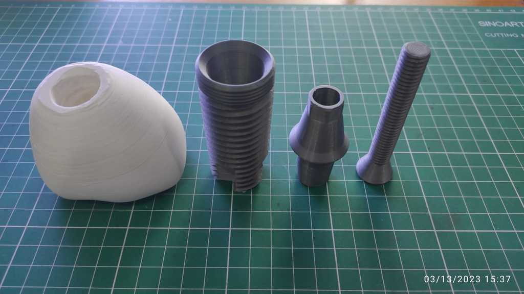 Free 3D file Dental Implant model - Complete set・3D print design to ...