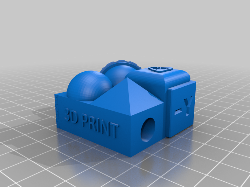 Free STL file Another one Test Block - my favorite 🔧・Design to download ...