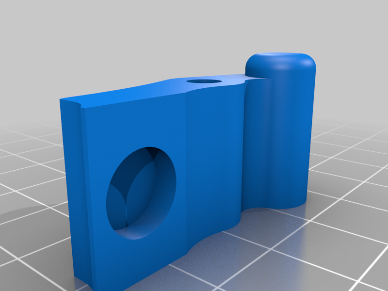 Free 3D file Spring snap catch - simplified wall version・Design to ...