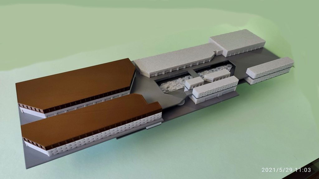 Free STL file Shopping Mall Model・3D printer model to download・Cults