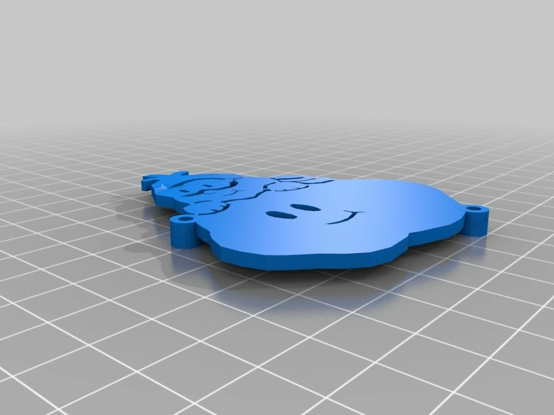 Free STL file Anet A8 Mario Cloud Fan Cover・3D printer design to ...