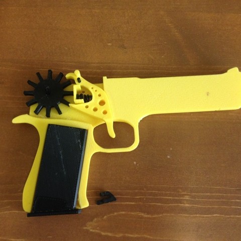 Télécharger fichier STL Desert Eagle Rubber Band Gun Gun ・ Cults