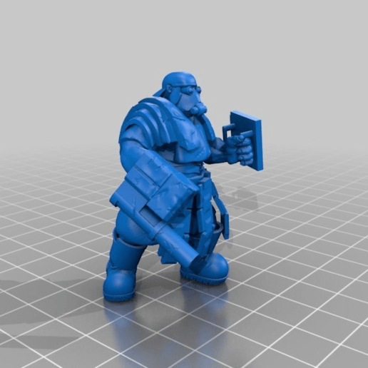 Download free 3D model roman style interstellar armored ogre ・ Cults