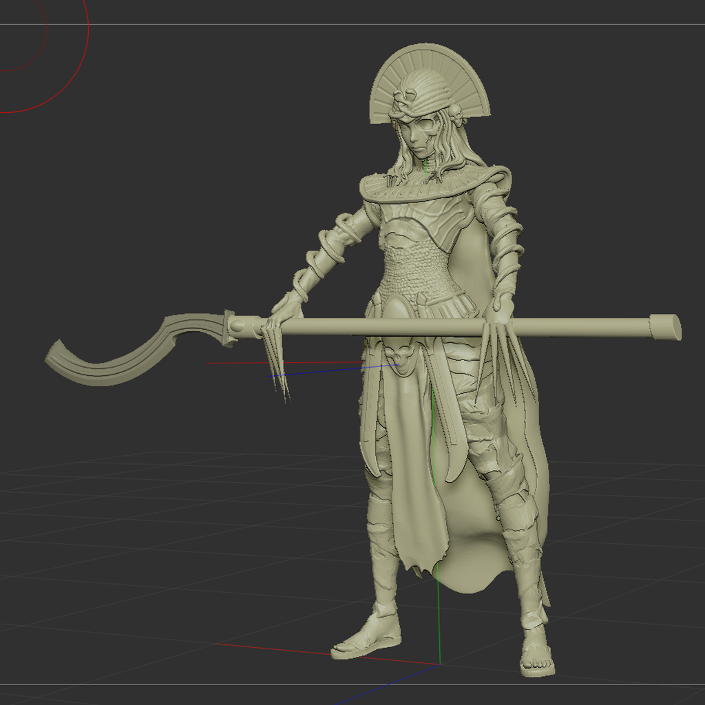 Free STL file Undead High Queen 👸・3D printer model to download・Cults