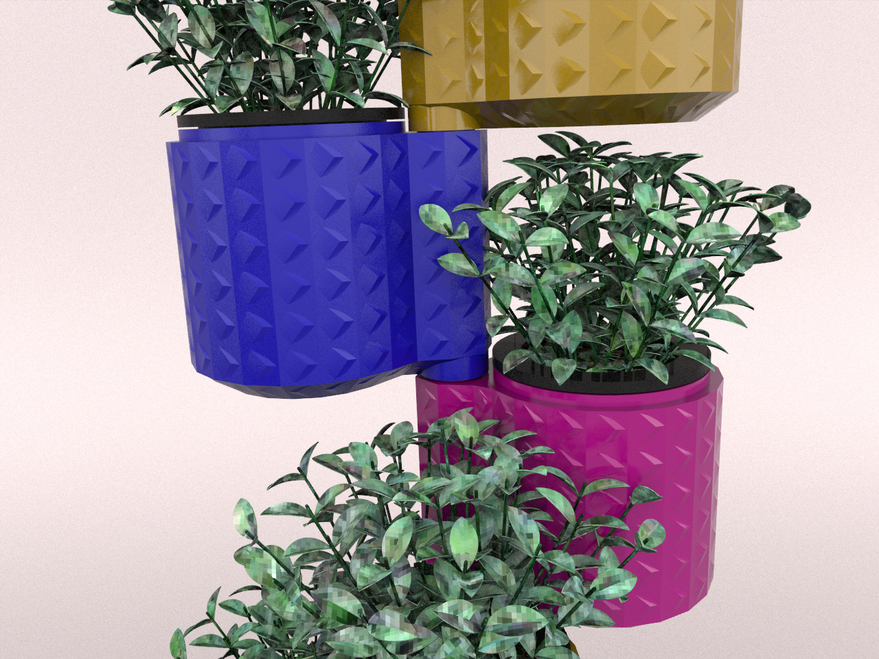 STL file Hydroponic garden with a small footprint 🤏・Model to download ...